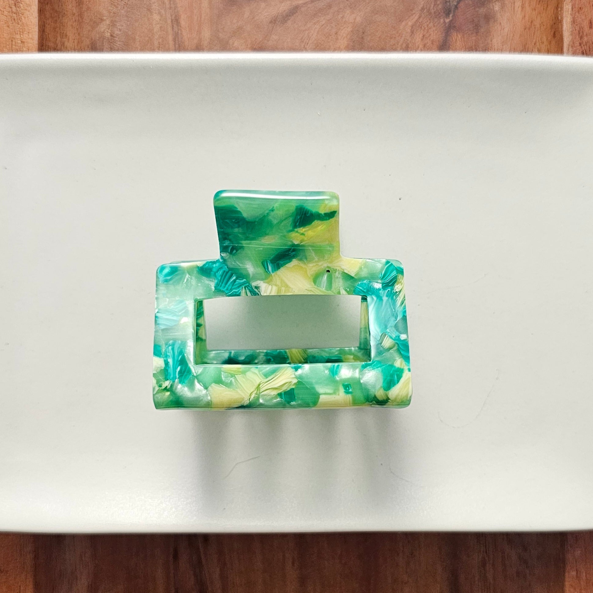 Carly Hair Claw - Green – Spiffy & Splendid